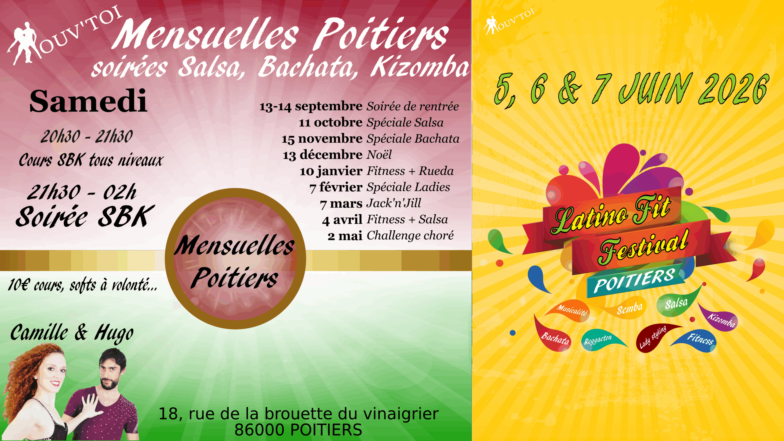 Événements Danse & Fitness à Poitiers – Mouv’Toi